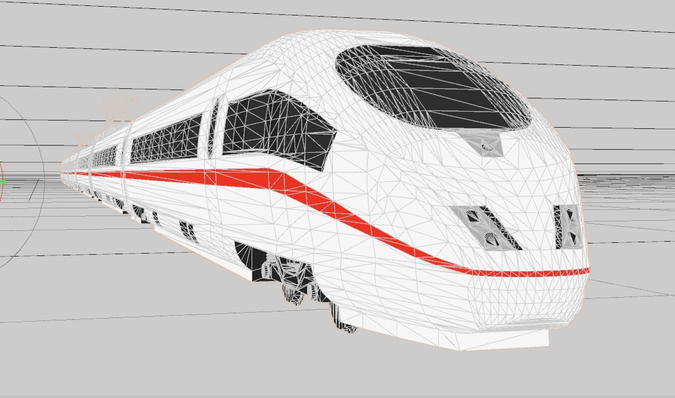 ICE 3 Train 3D model | CGTrader