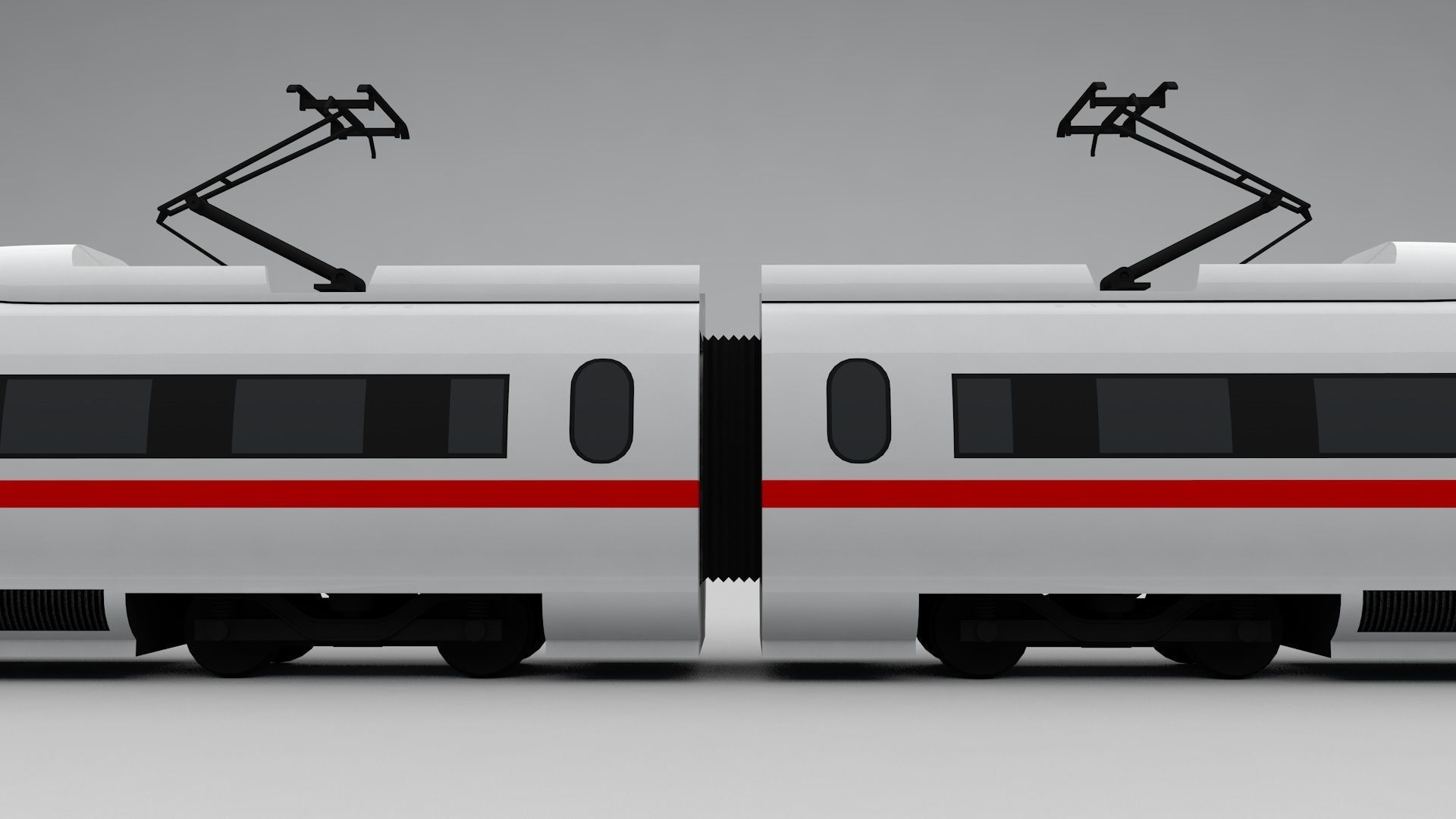 ICE 3 Train 3D model | CGTrader