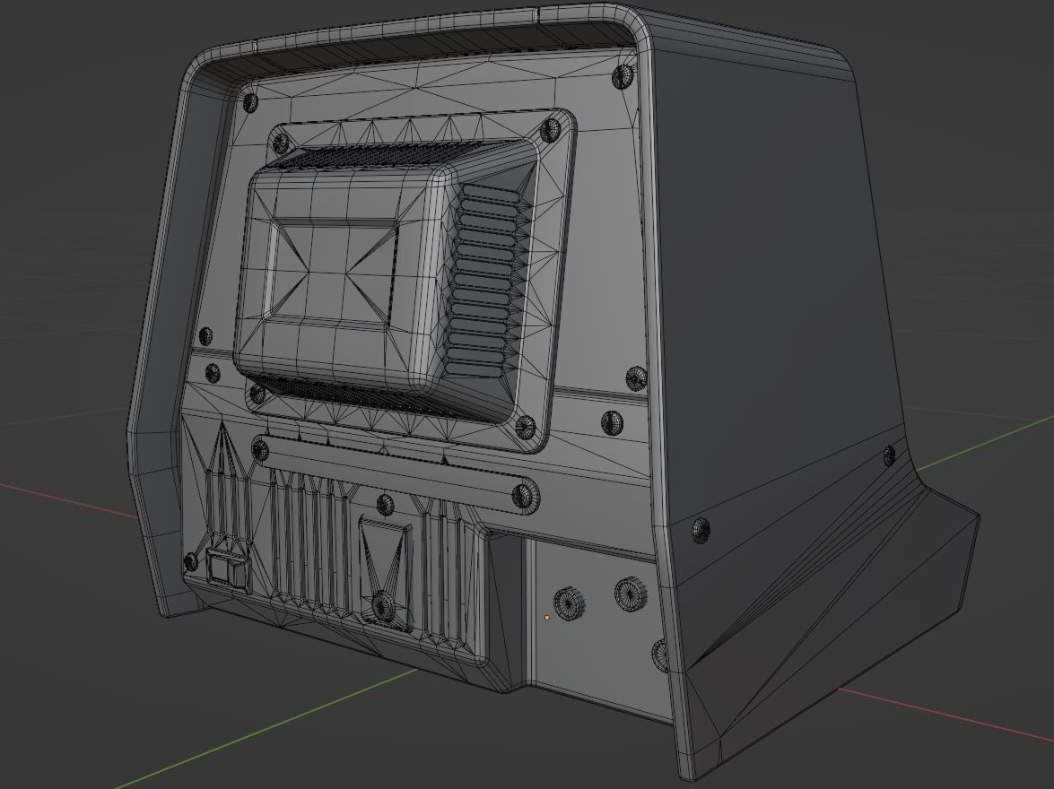 Fallout 4 Terminal 3D model | CGTrader