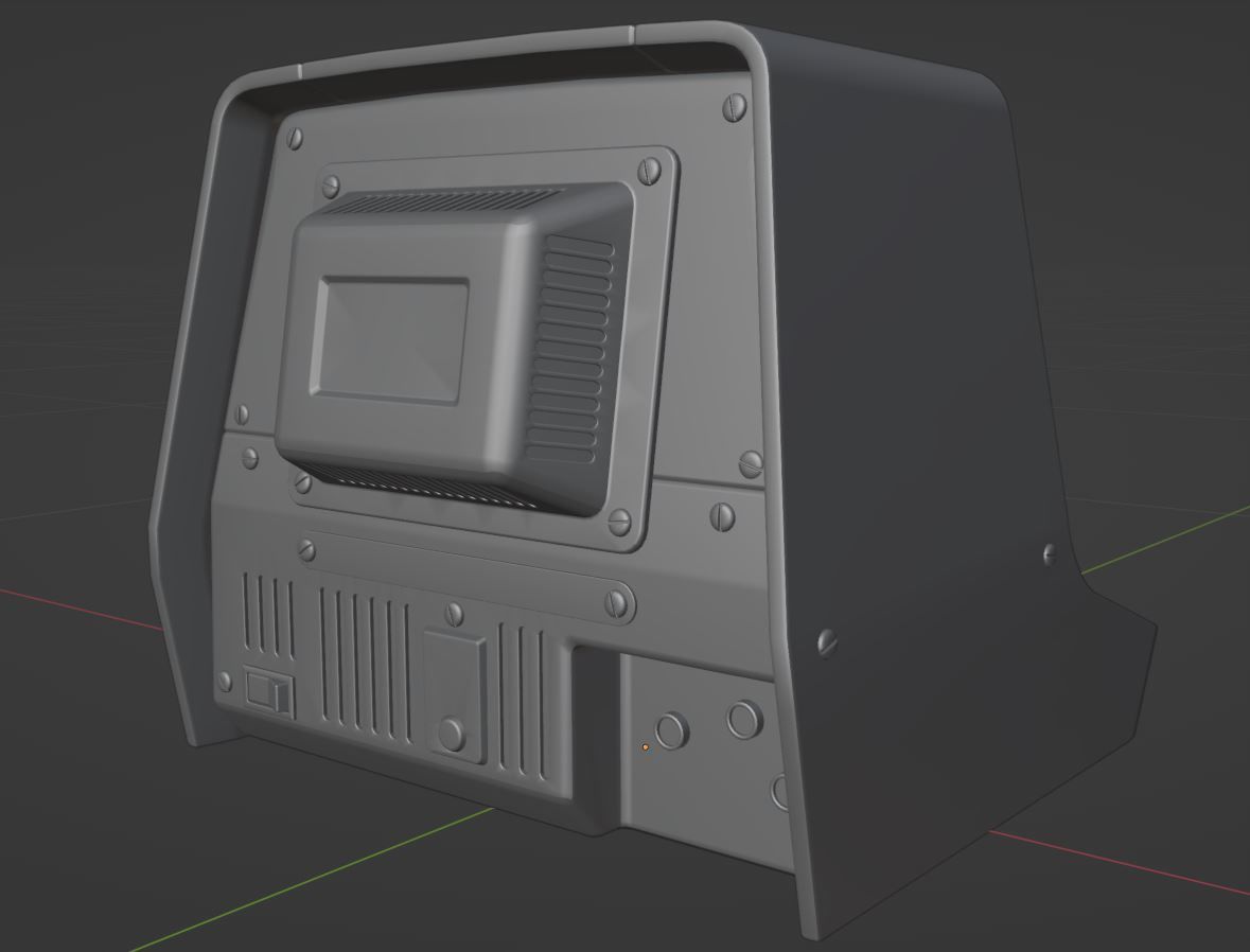 Fallout 4 Terminal 3D model | CGTrader