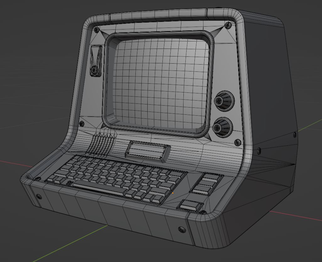 Fallout 4 Terminal 3D model | CGTrader