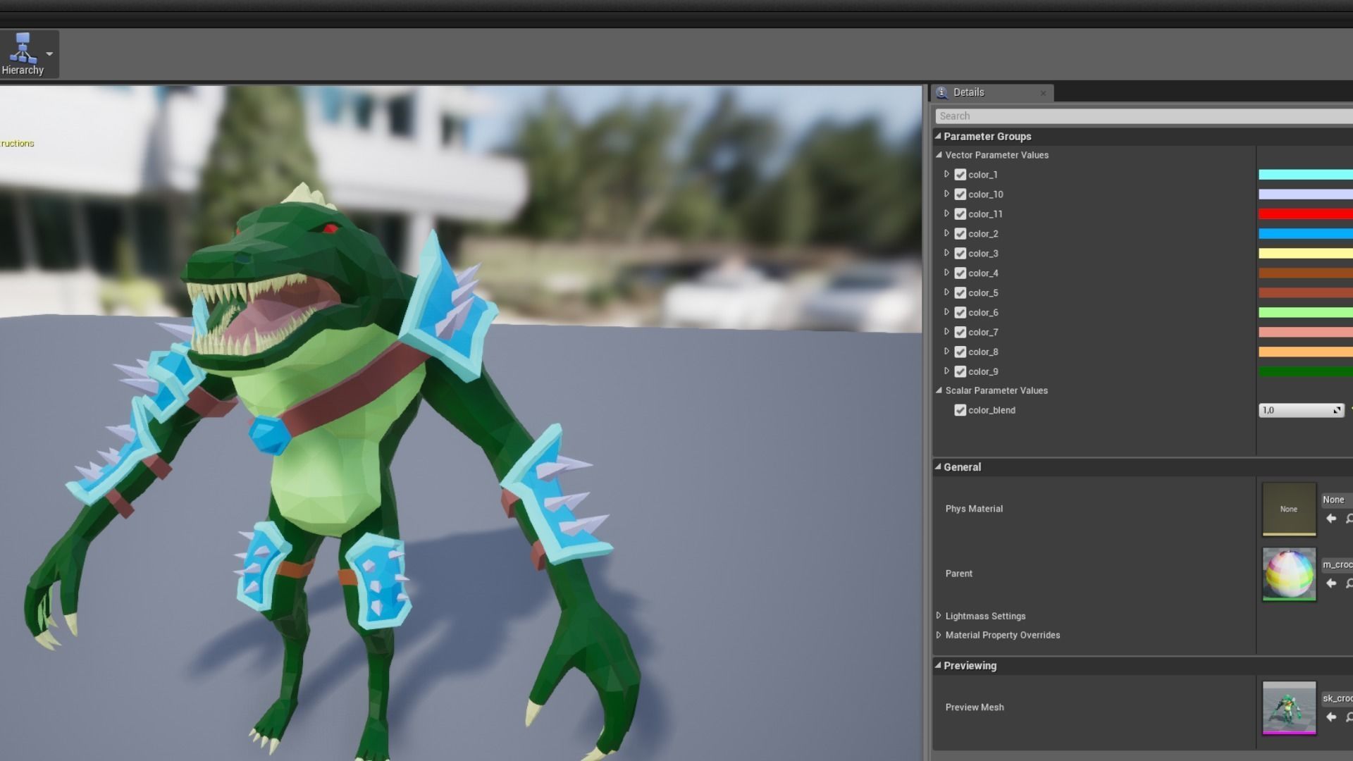 3D model Croc polyart VR / AR / low-poly | CGTrader