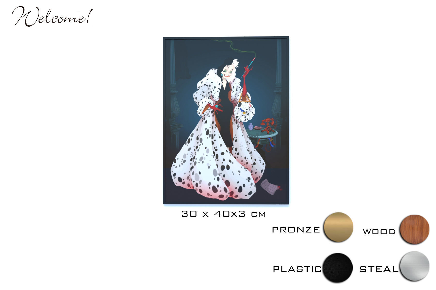 Disney frame 3D model | CGTrader