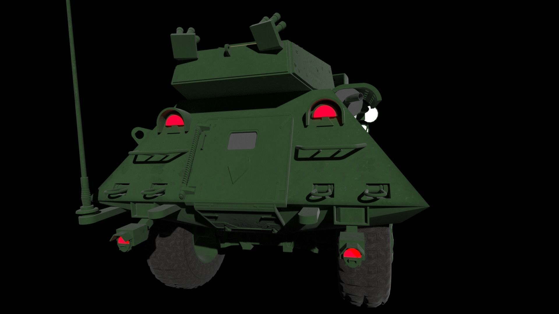 Cadillac Gage Commando Scout 3D model | CGTrader