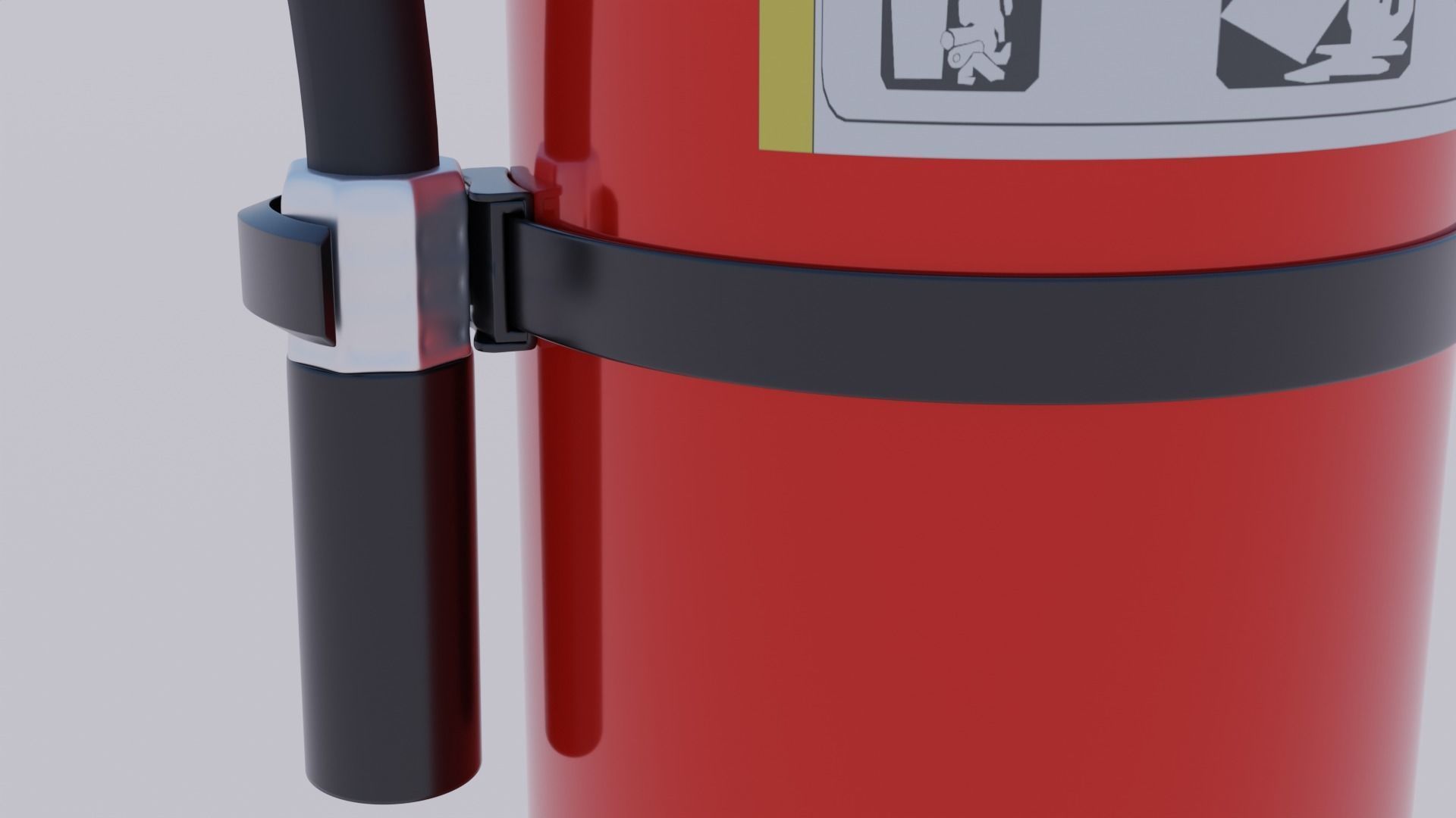 Amerex Fire Extinguisher 3D model | CGTrader