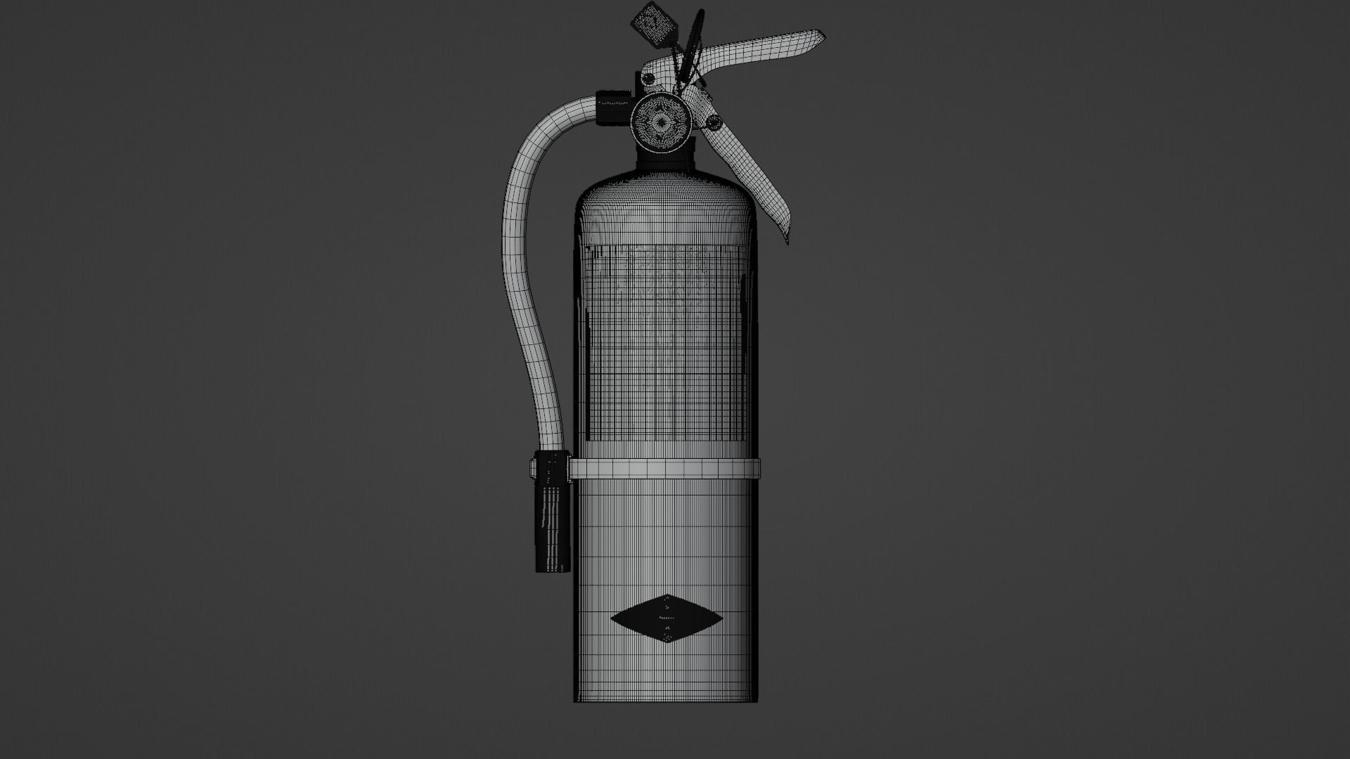 Amerex Fire Extinguisher 3D model | CGTrader