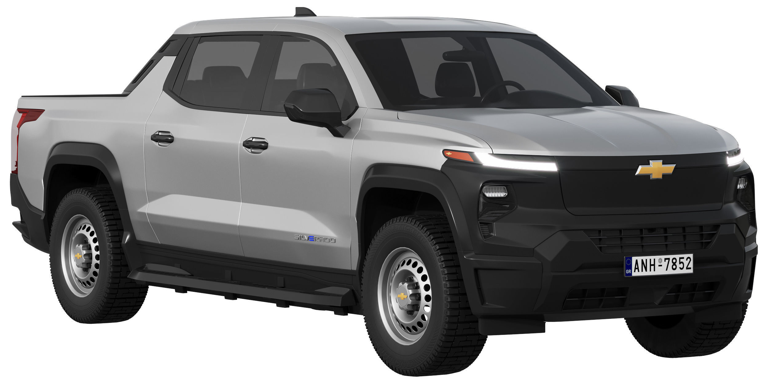 Chevrolet Silverado EV WT 3D model | CGTrader