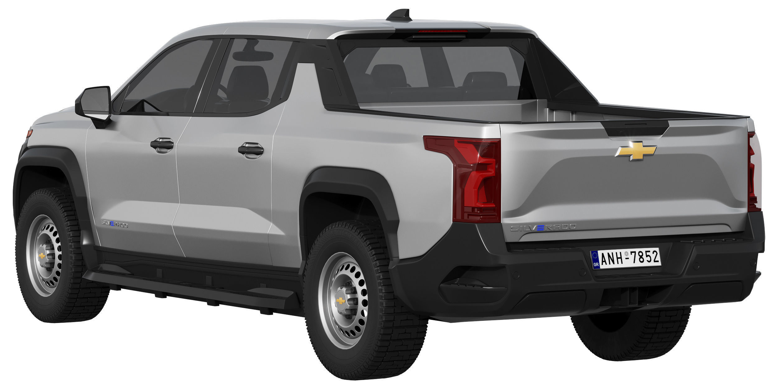Chevrolet Silverado EV WT 3D model | CGTrader