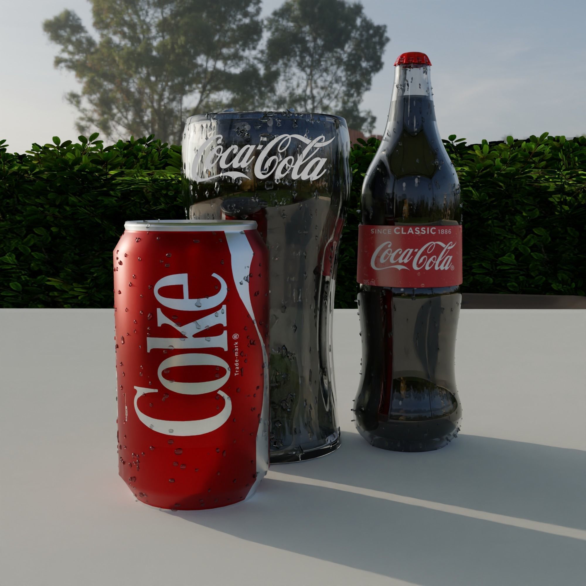 Soda Products 3D model | CGTrader