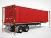 Container trailer 3D model | CGTrader