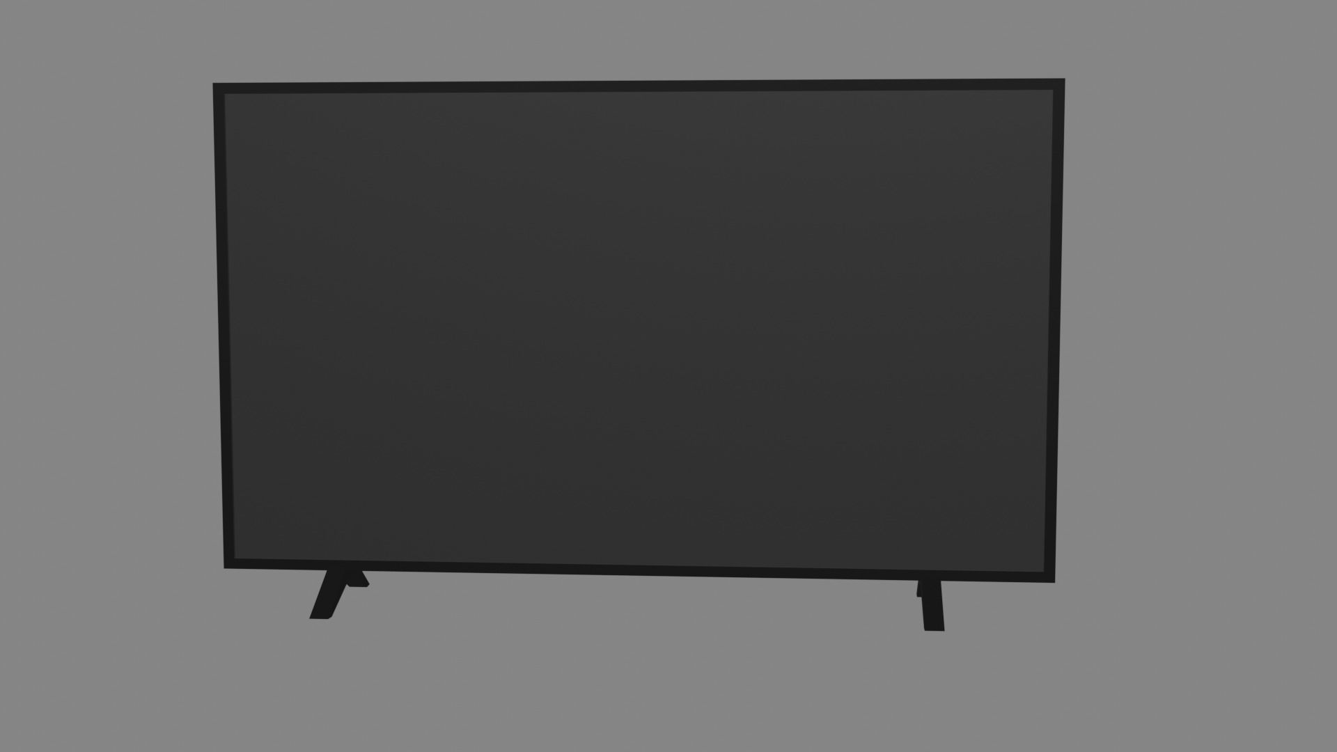 Tv and Remote3D 3D model | CGTrader