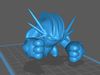 Mega Swampert pokemon 3D print model 3D model 3D printable | CGTrader