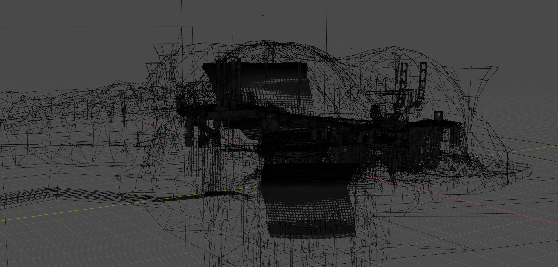 3D model Blender Batcave 3D Model Cave Scene for Animation and VR VR / AR / low-poly | CGTrader