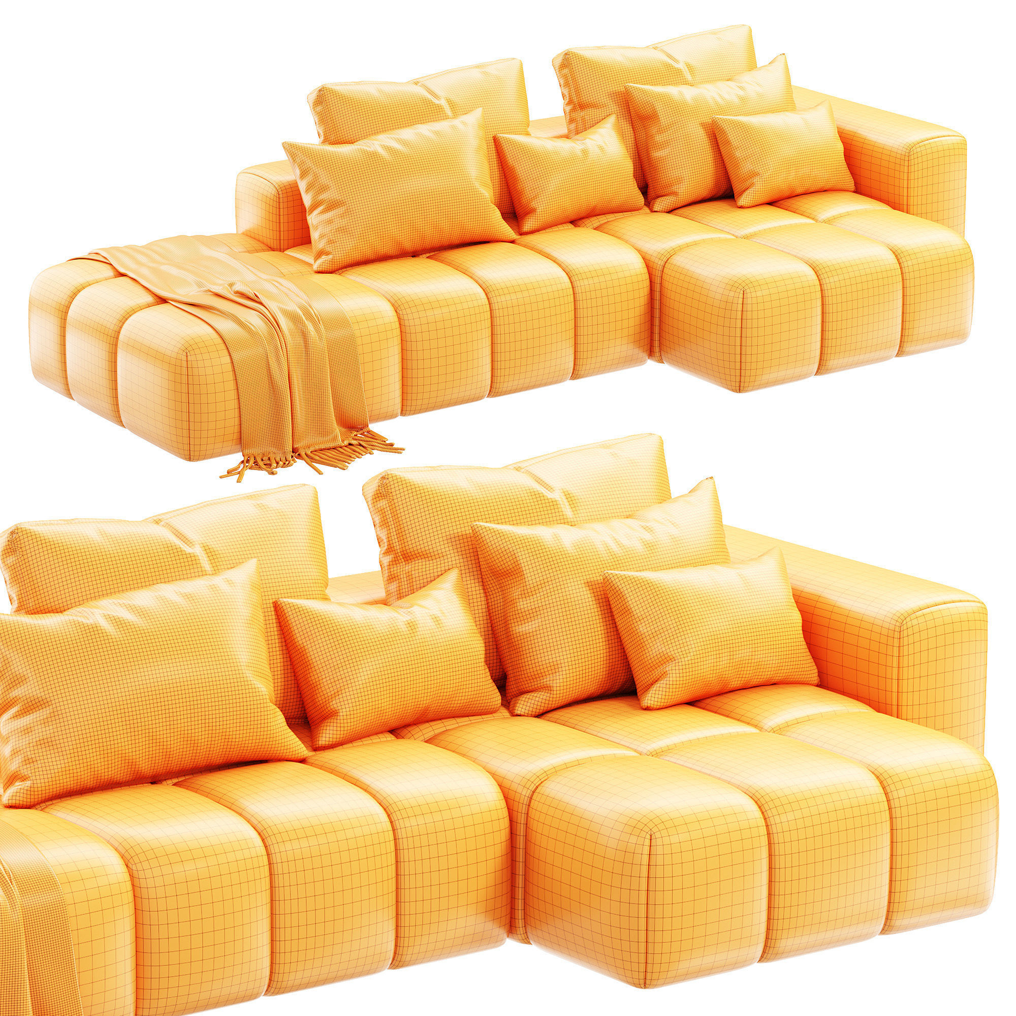 SHAMARA SOFA by nohohome 3D model | CGTrader