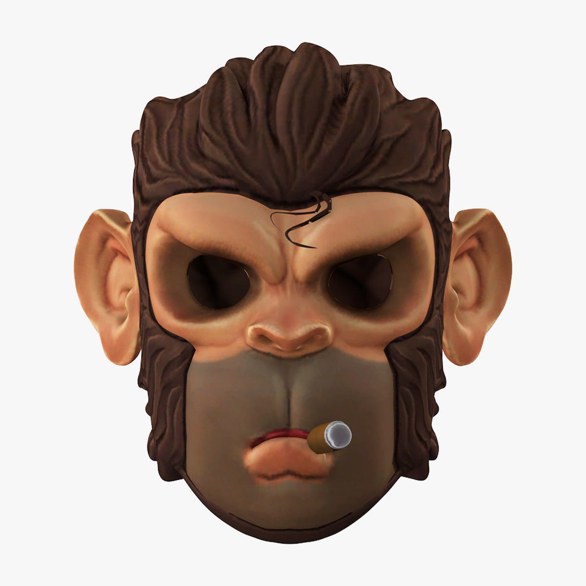 Ape Mask 3D model | CGTrader