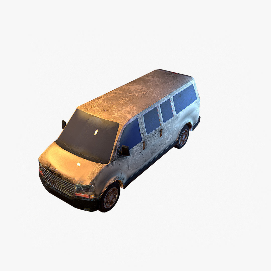 3D model Rusty Car Collection VR / AR / low-poly | CGTrader