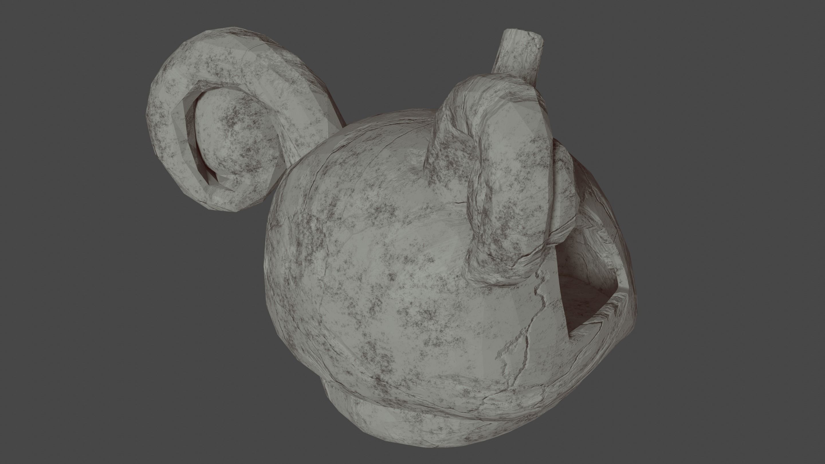 3D model Lapras Skull VR / AR / low-poly | CGTrader