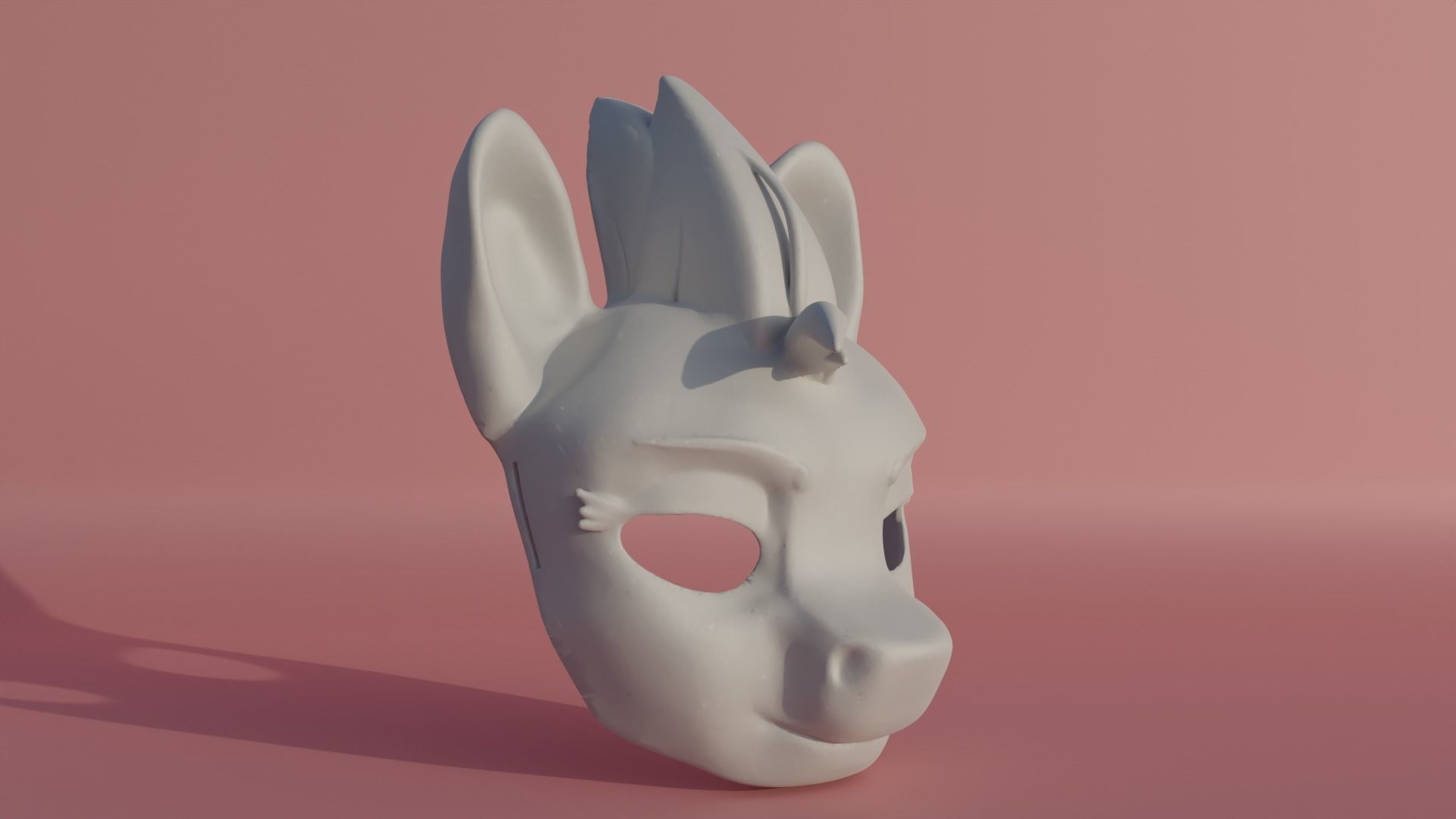 My Little Pony Face Mask - Spitfire Cosplay 3D model 3D printable ...