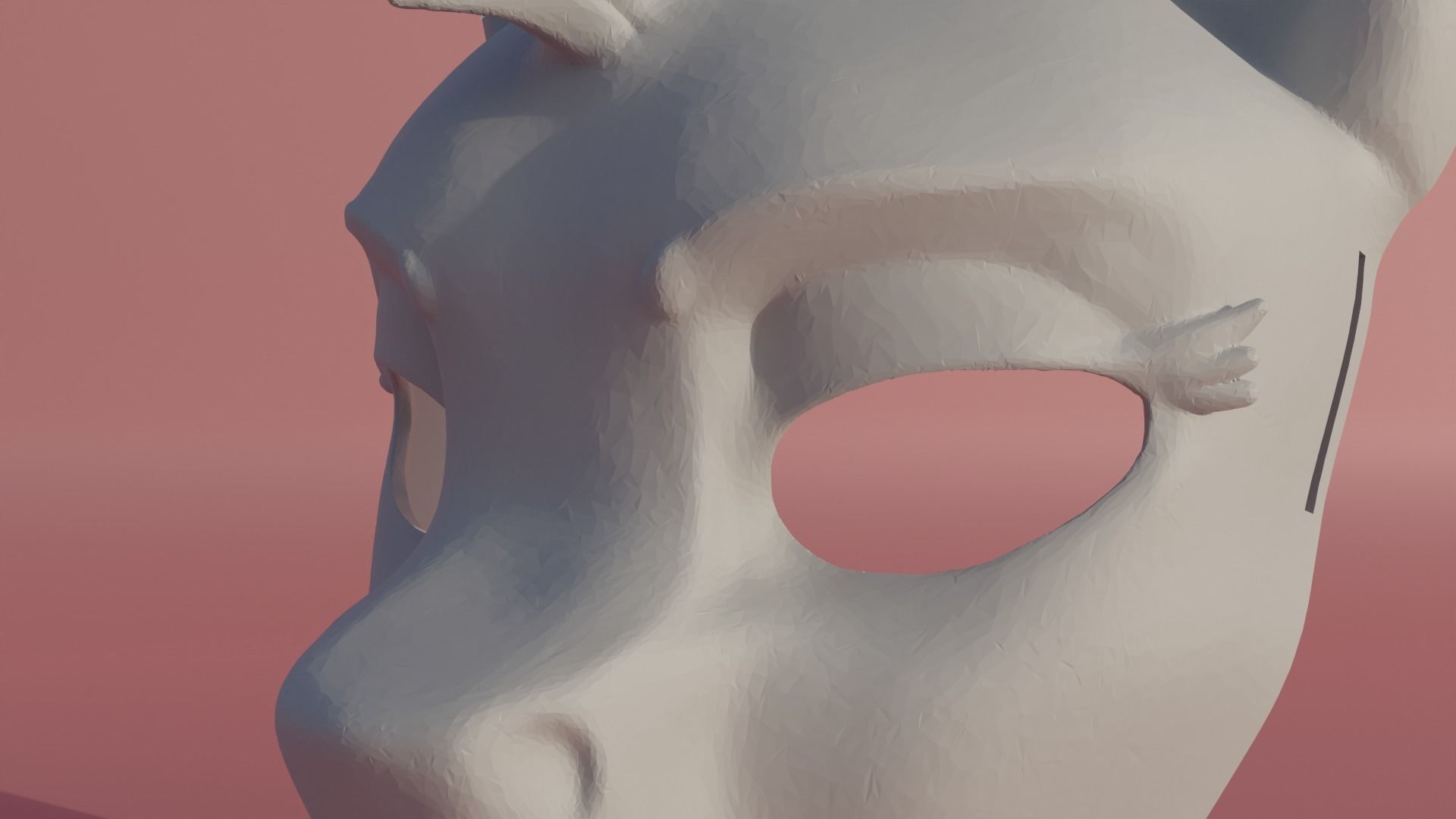My Little Pony Face Mask - Spitfire Cosplay 3D model 3D printable ...