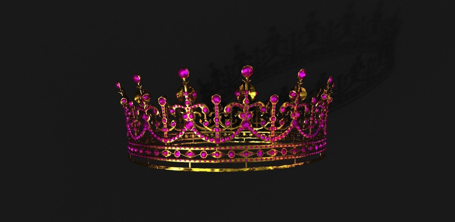 Diamond Crown free VR / AR / low-poly 3D model | CGTrader