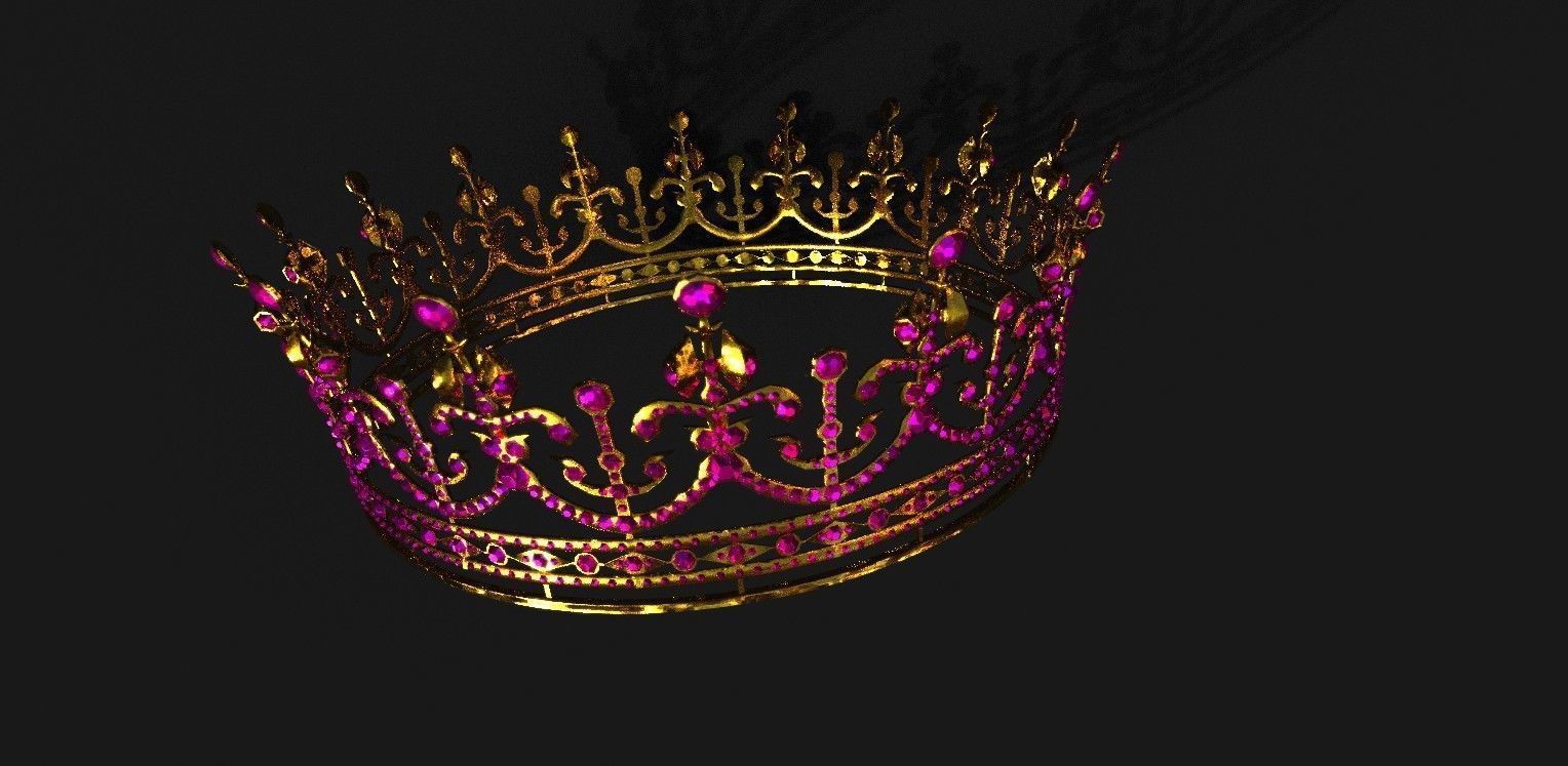 Diamond Crown free VR / AR / low-poly 3D model | CGTrader