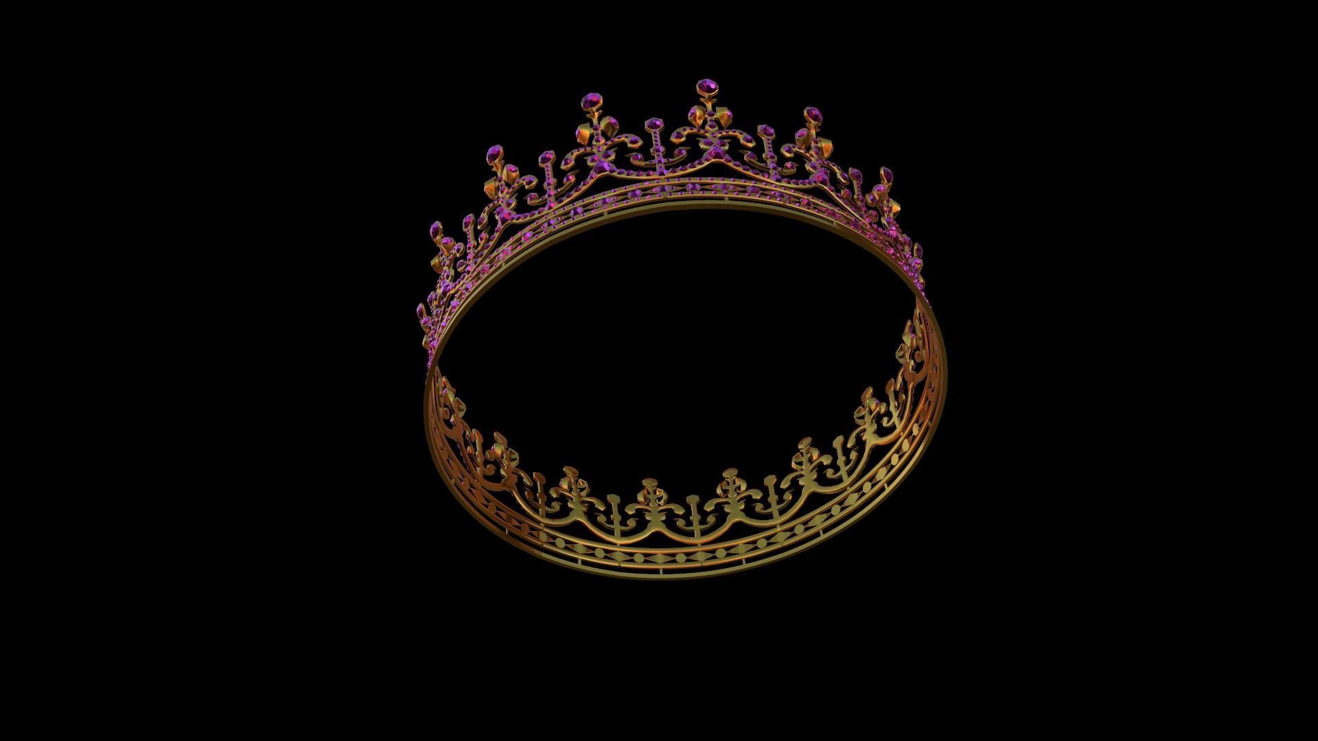 Diamond Crown free VR / AR / low-poly 3D model | CGTrader