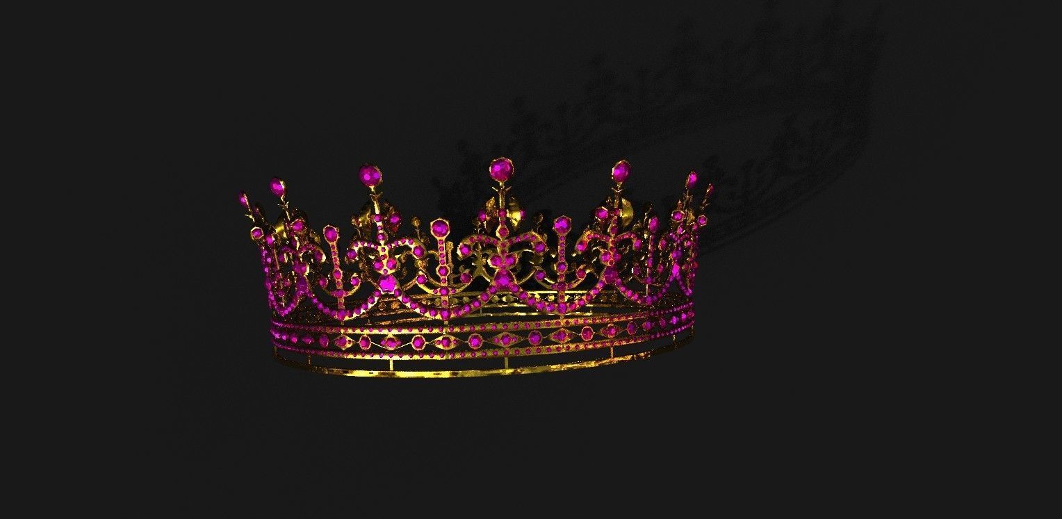 Diamond Crown free VR / AR / low-poly 3D model | CGTrader