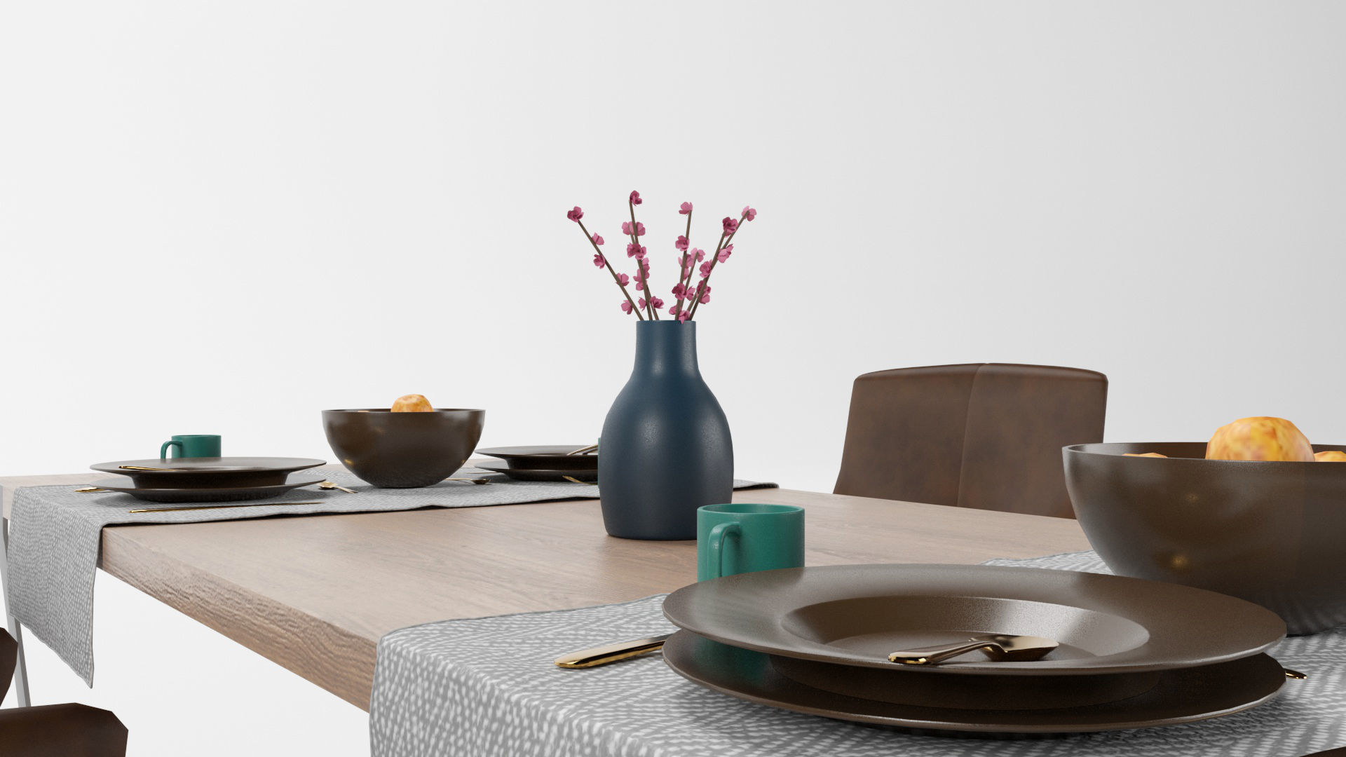Dining Table Sets Collection 3D model | CGTrader