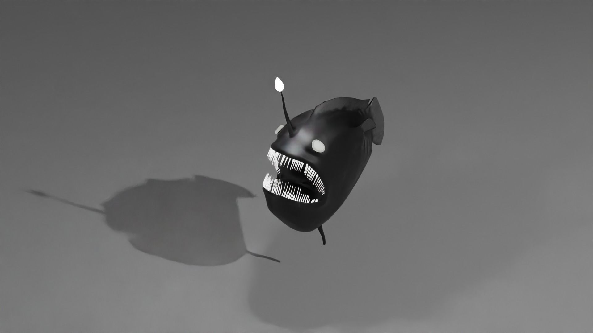 angler fish 3d free VR / AR / low-poly 3D model animated rigged | CGTrader