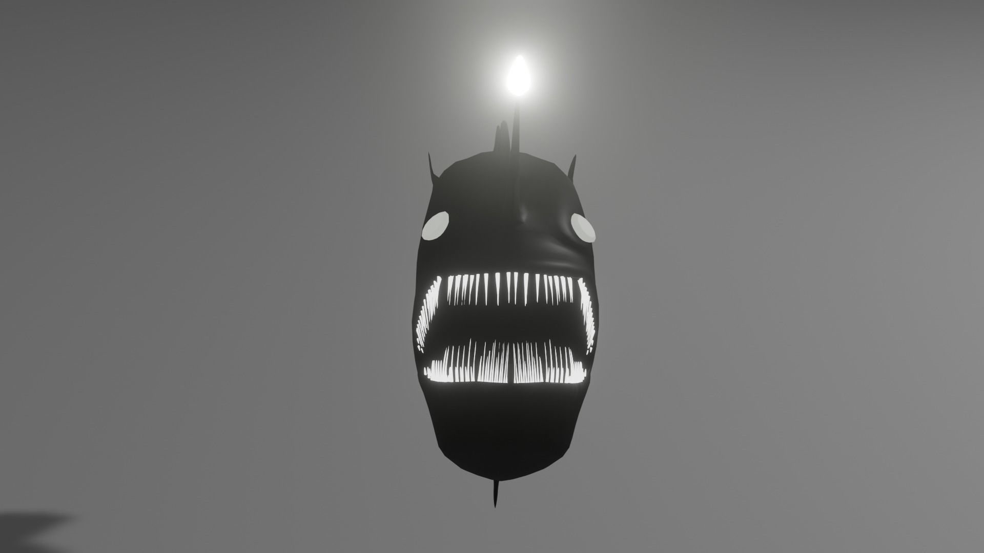 angler fish 3d free VR / AR / low-poly 3D model animated rigged | CGTrader