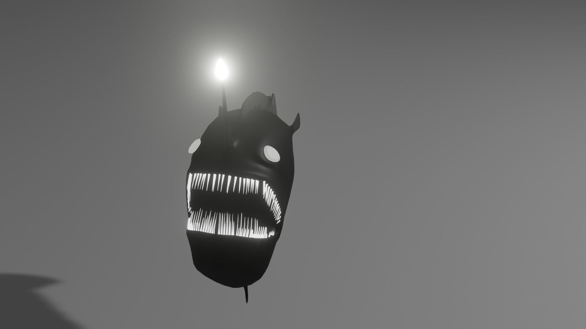 angler fish 3d free VR / AR / low-poly 3D model animated rigged | CGTrader