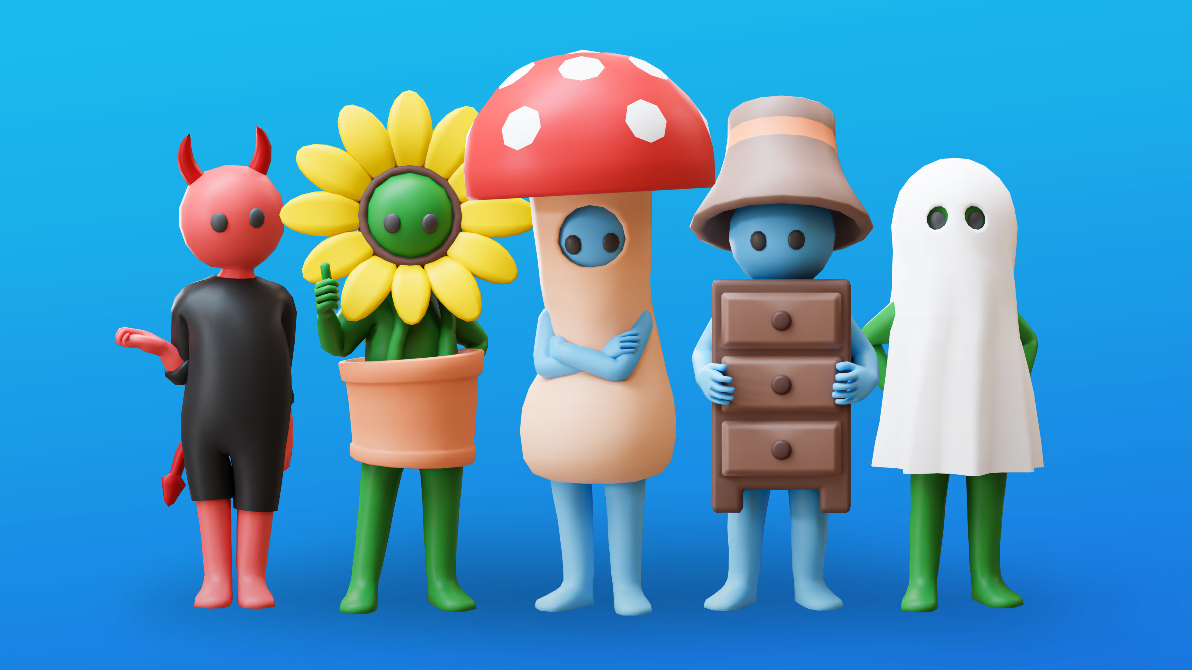 3D model Funny Characters VR / AR / low-poly | CGTrader