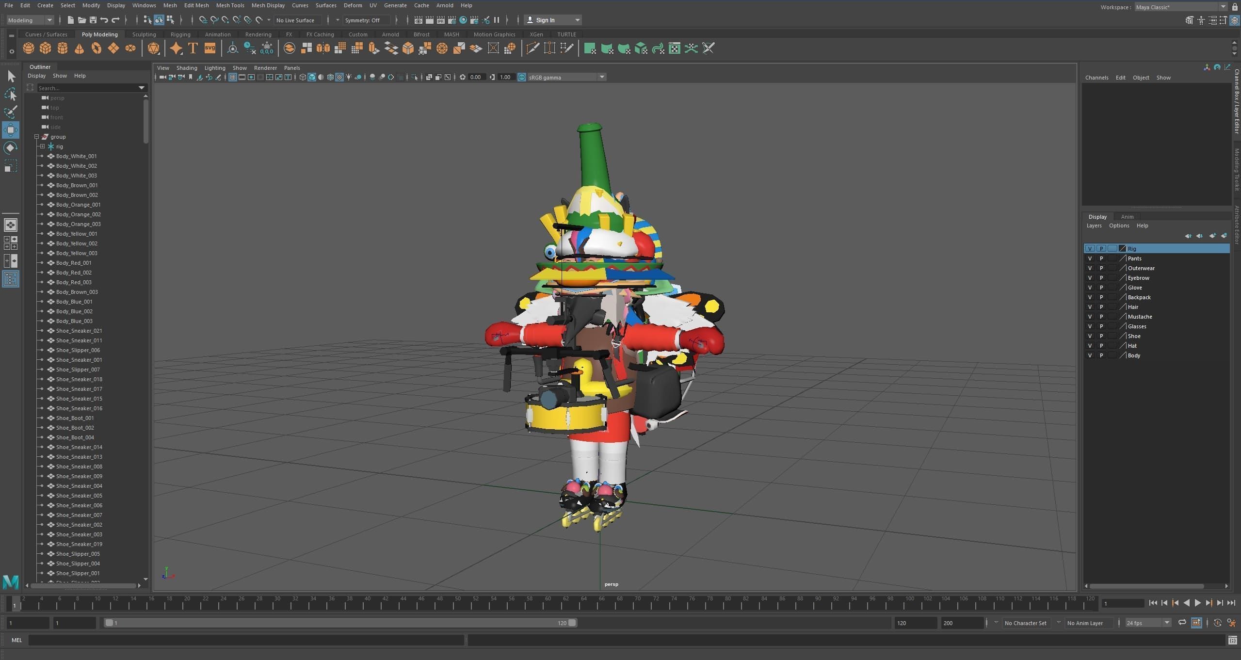3D model Funny Characters VR / AR / low-poly | CGTrader