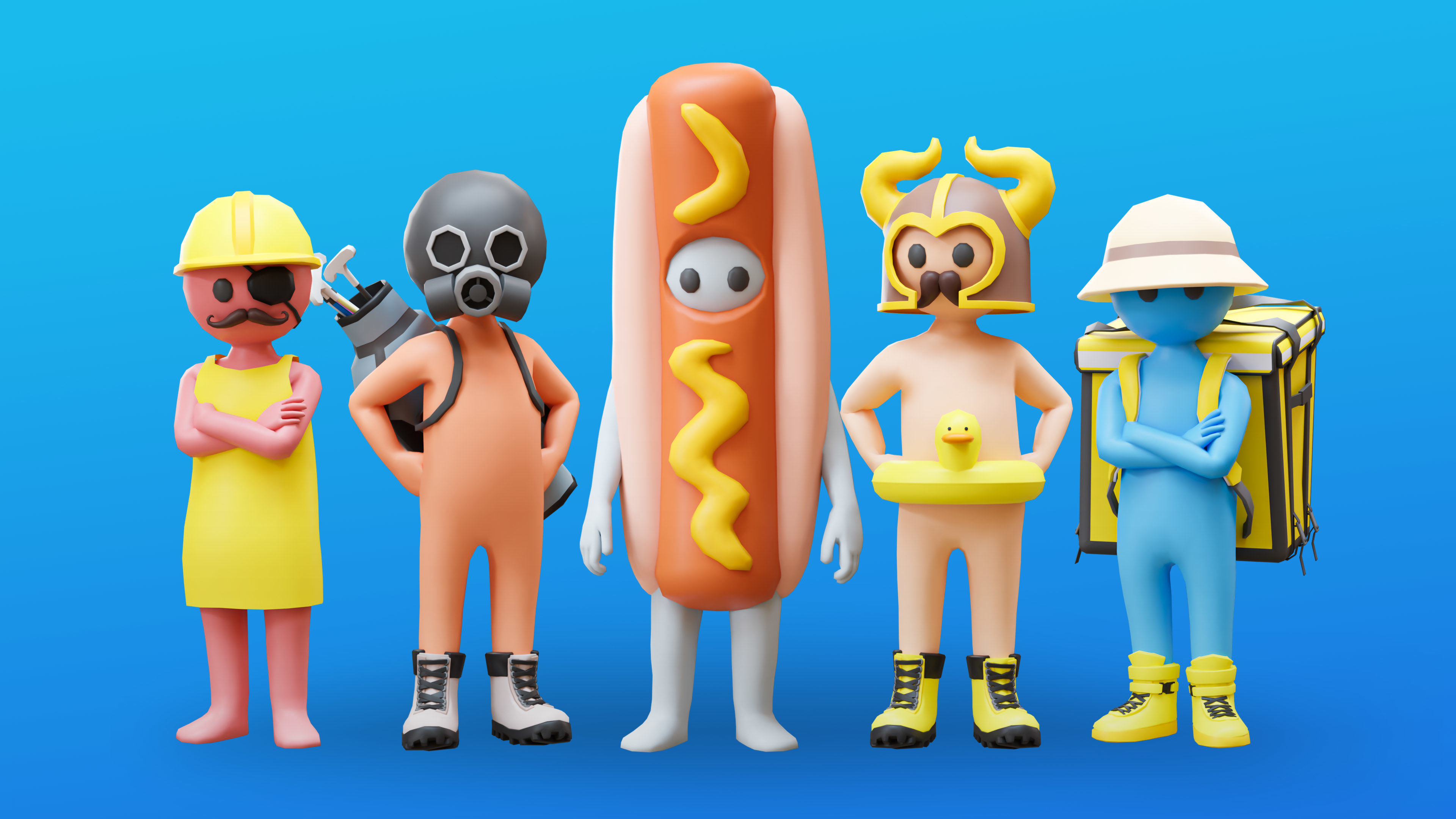 3D model Funny Characters VR / AR / low-poly | CGTrader