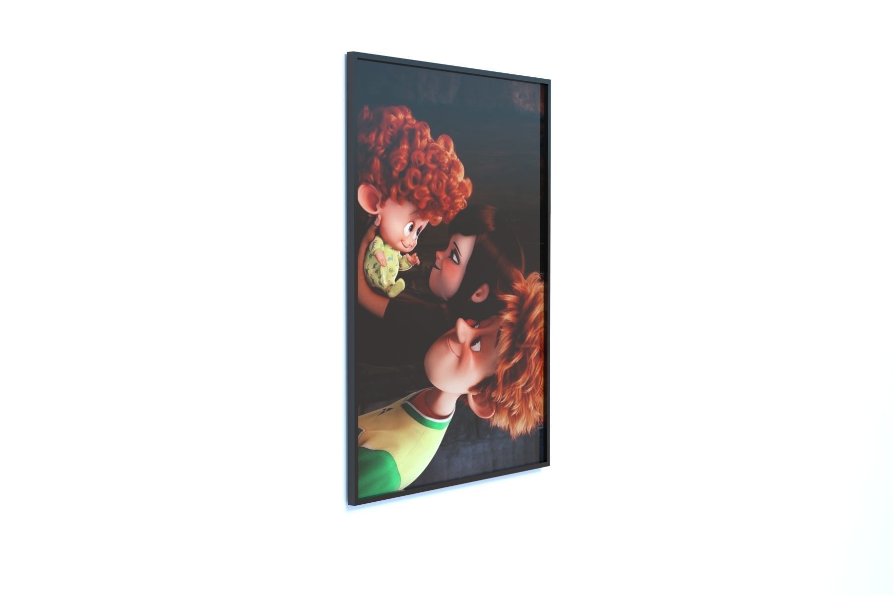 frame disney carton 3D model | CGTrader