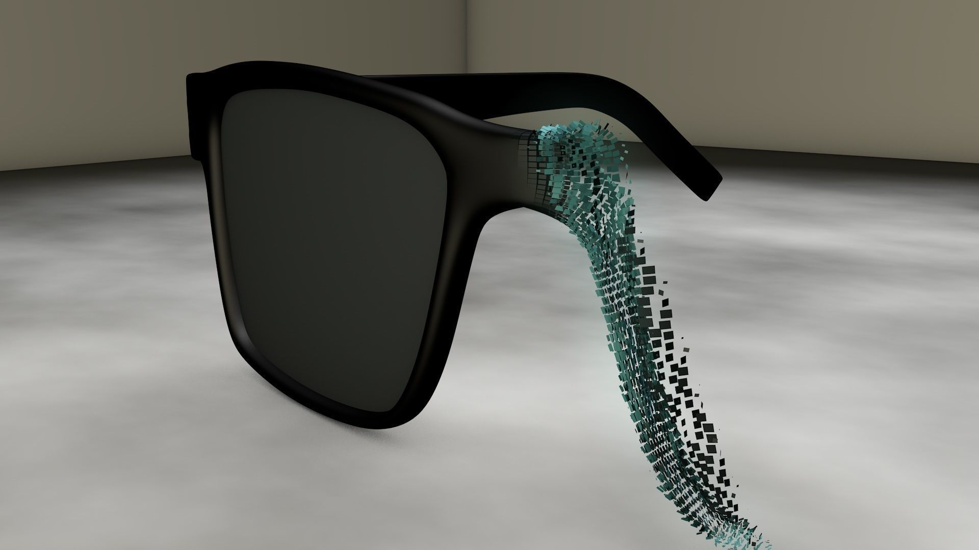 Maxon Cinema 4D Digital Dissolve Poly FX 3D model animated | CGTrader