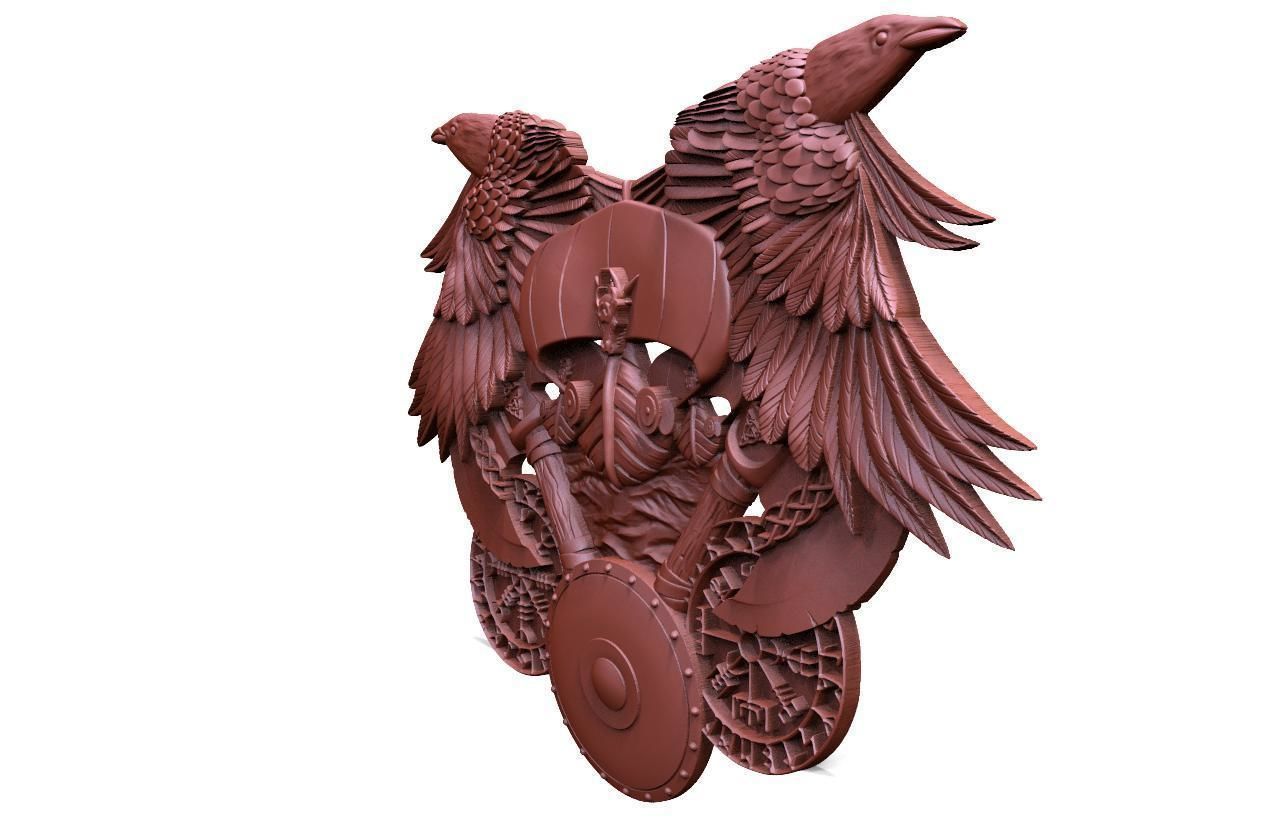 Viking Ship CNC 23 1 3D model 3D printable | CGTrader