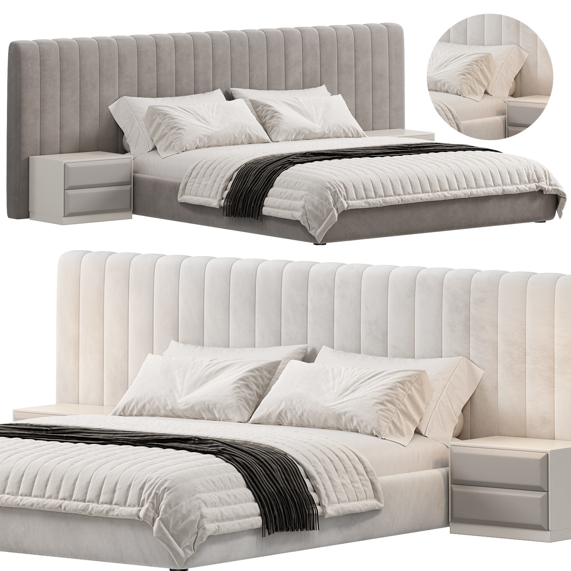 Berlin Bed by Roveconcepts 3D model | CGTrader