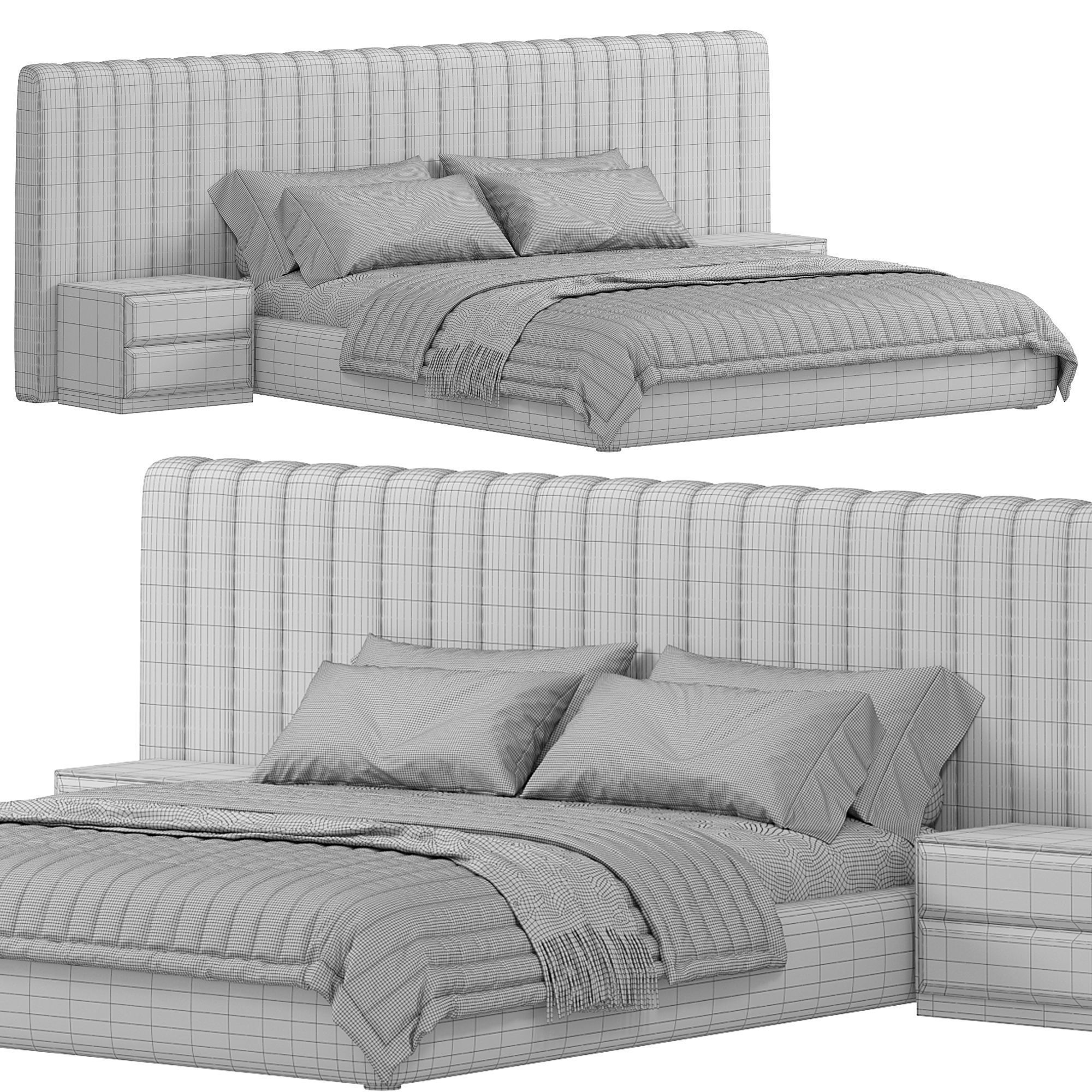Berlin Bed by Roveconcepts 3D model | CGTrader