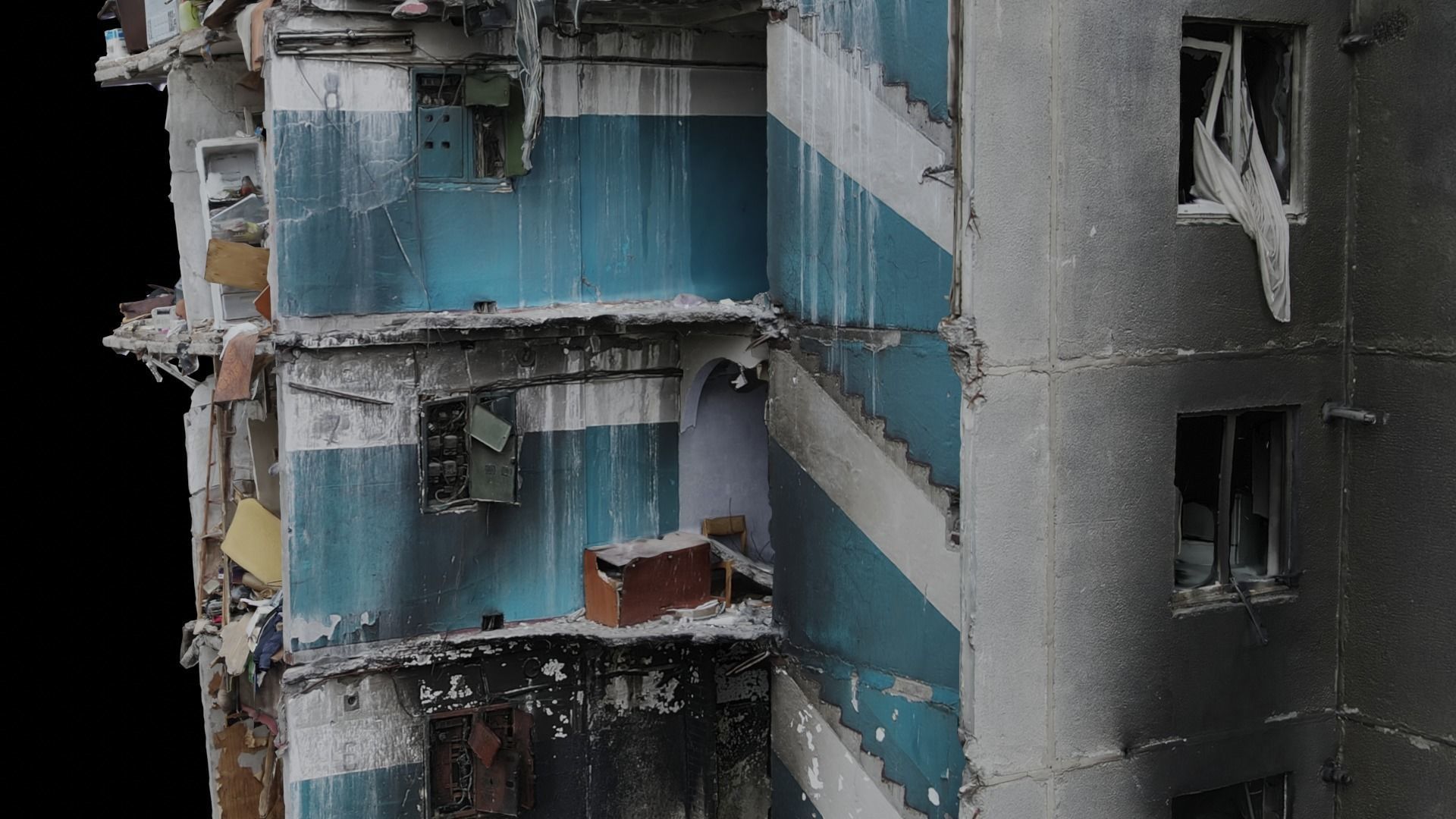 SCANS from Ukraine Buildings set 1 3D model | CGTrader