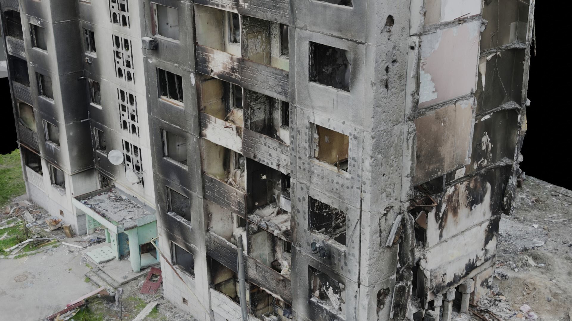 SCANS from Ukraine Buildings set 1 3D model | CGTrader