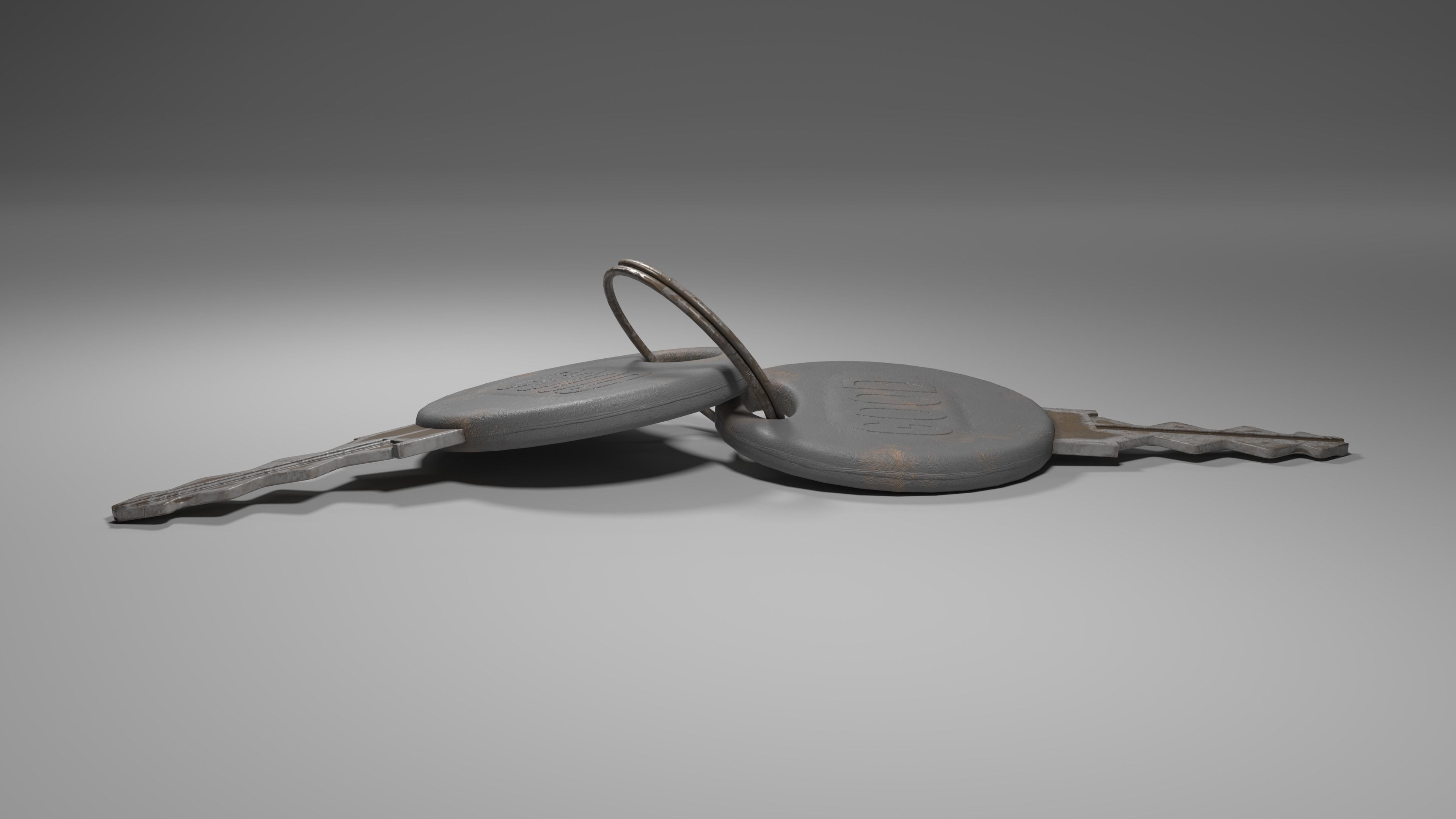 3D model Rusted key VR / AR / low-poly | CGTrader