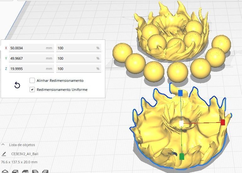 Dragon Ball - Spheres with Ki 3D model 3D printable | CGTrader