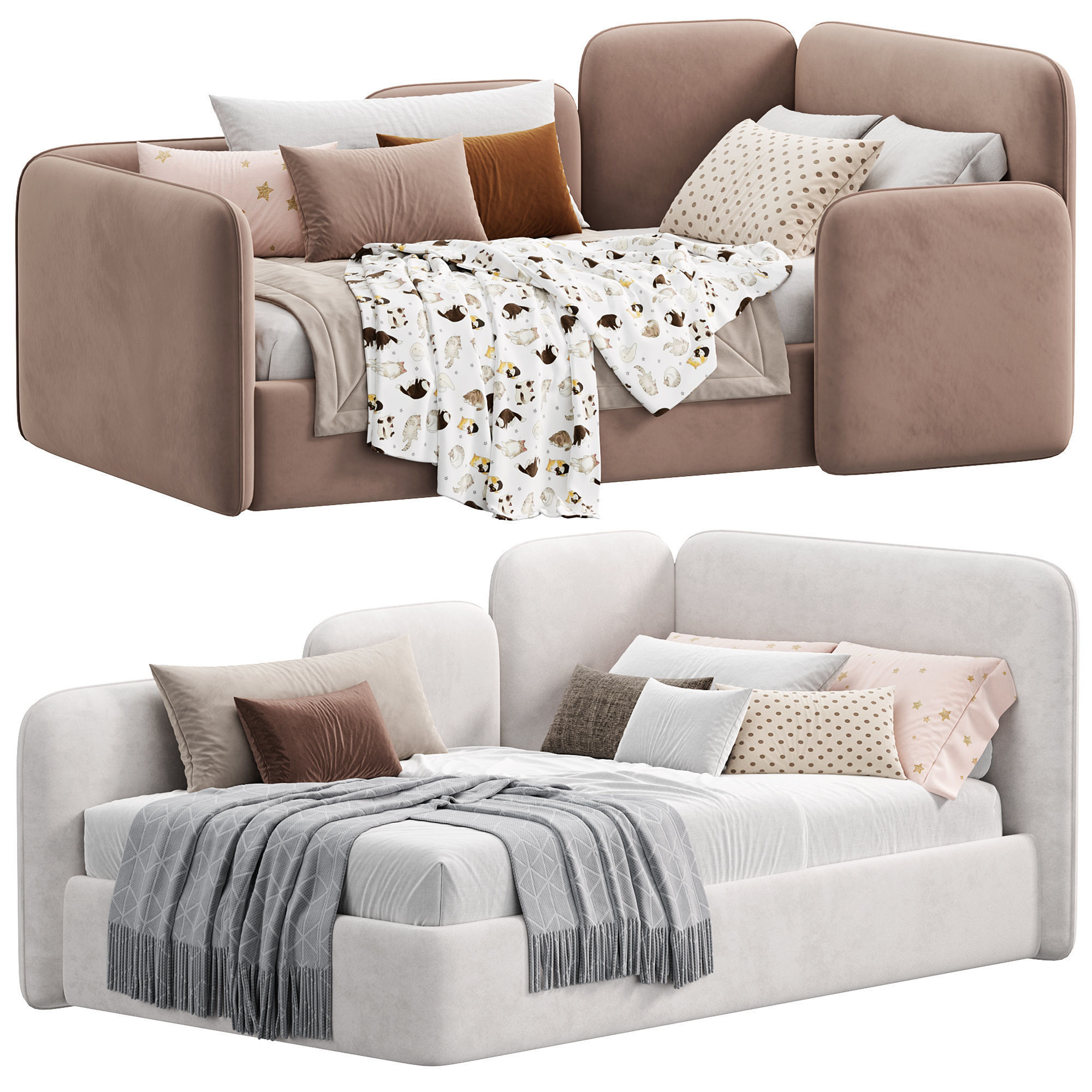 LEVEL Bed 3D model | CGTrader