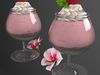 Raspberry dessert 3D model | CGTrader