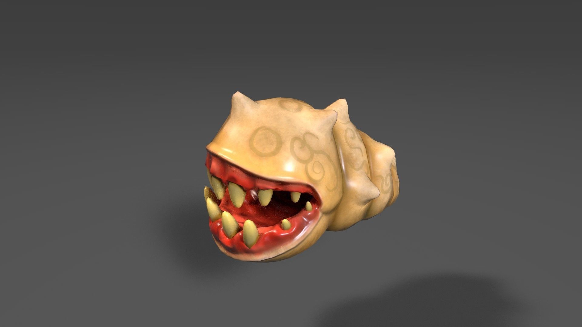 3D model Desert Worm model Low-poly 3D VR / AR / low-poly | CGTrader