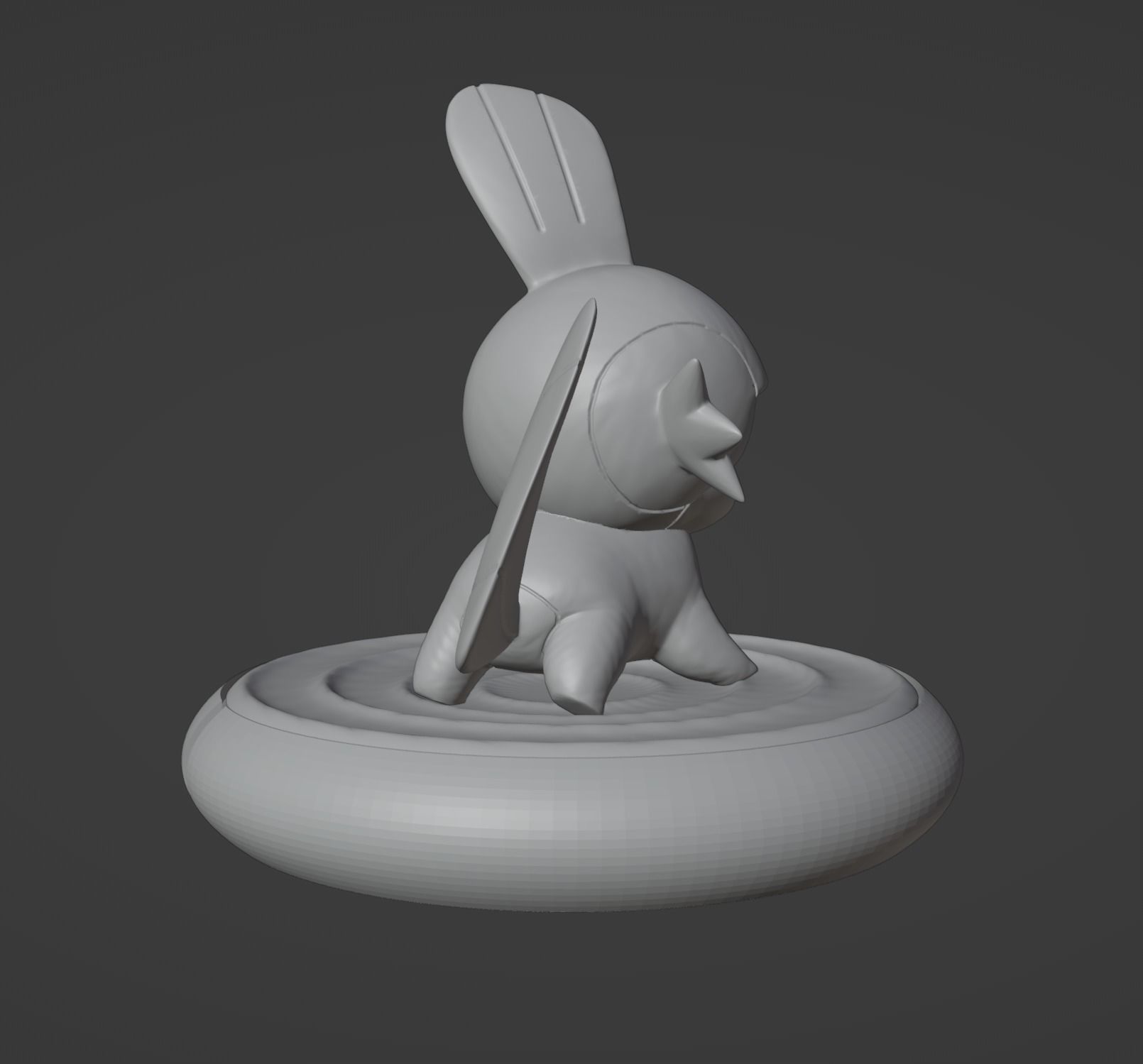 Mudkip Marshtomp Swampert and Mega Swampert 3D print model 3D model 3D ...