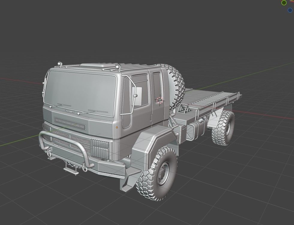 ashok leyland stallion 3D model | CGTrader
