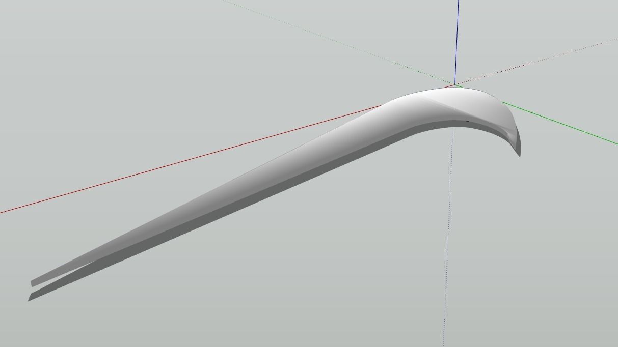 Nike Swoosh 3D model 3D printable | CGTrader