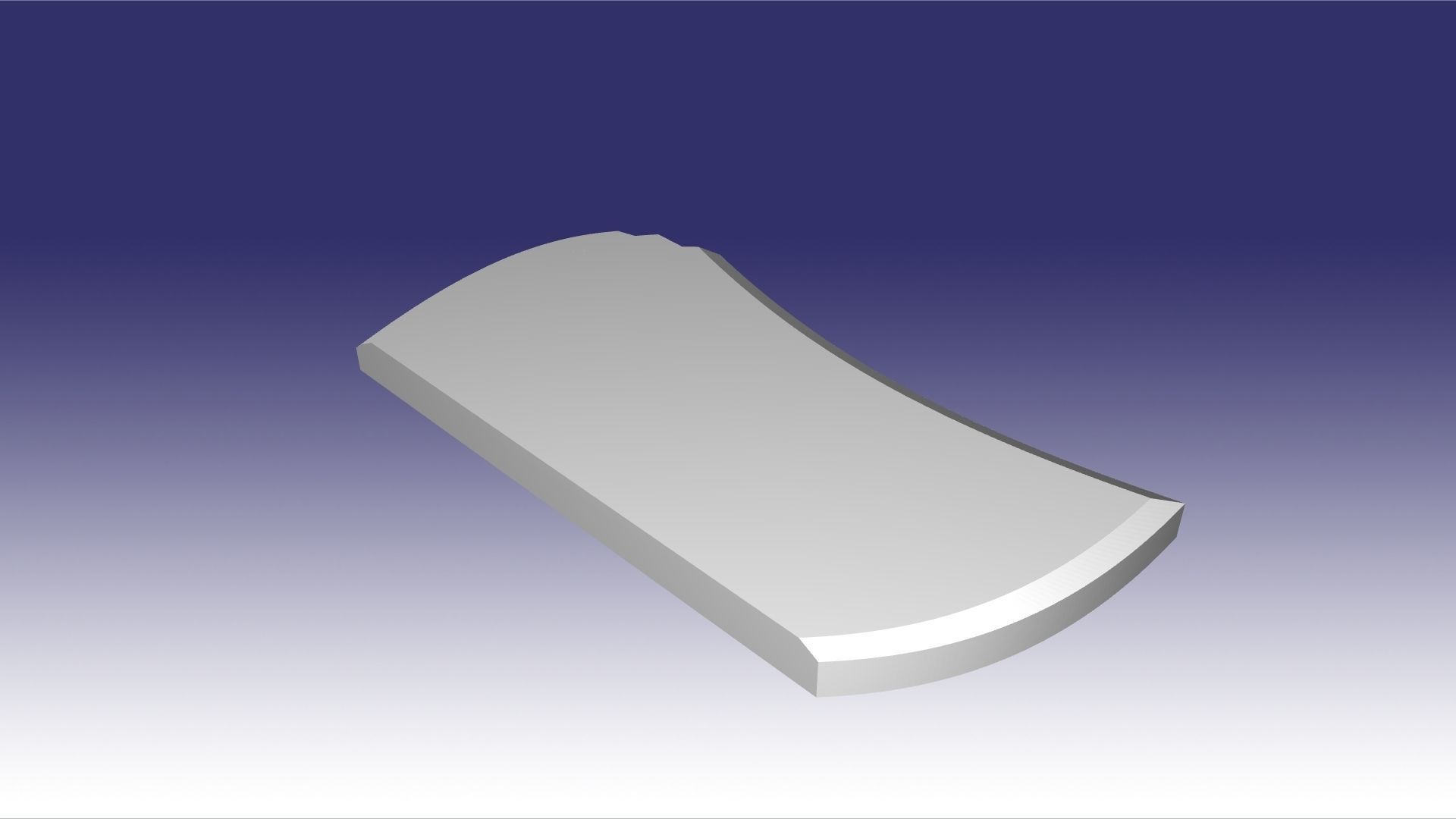 headstone wave feathers 3D model | CGTrader